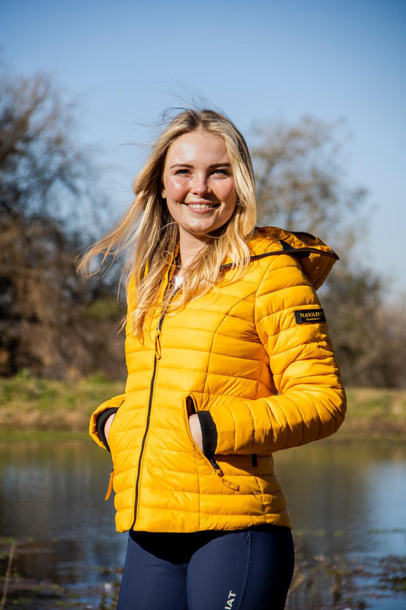 How to Style our Colourful Puffer Jacket – Equestrian Edition – Capall ...